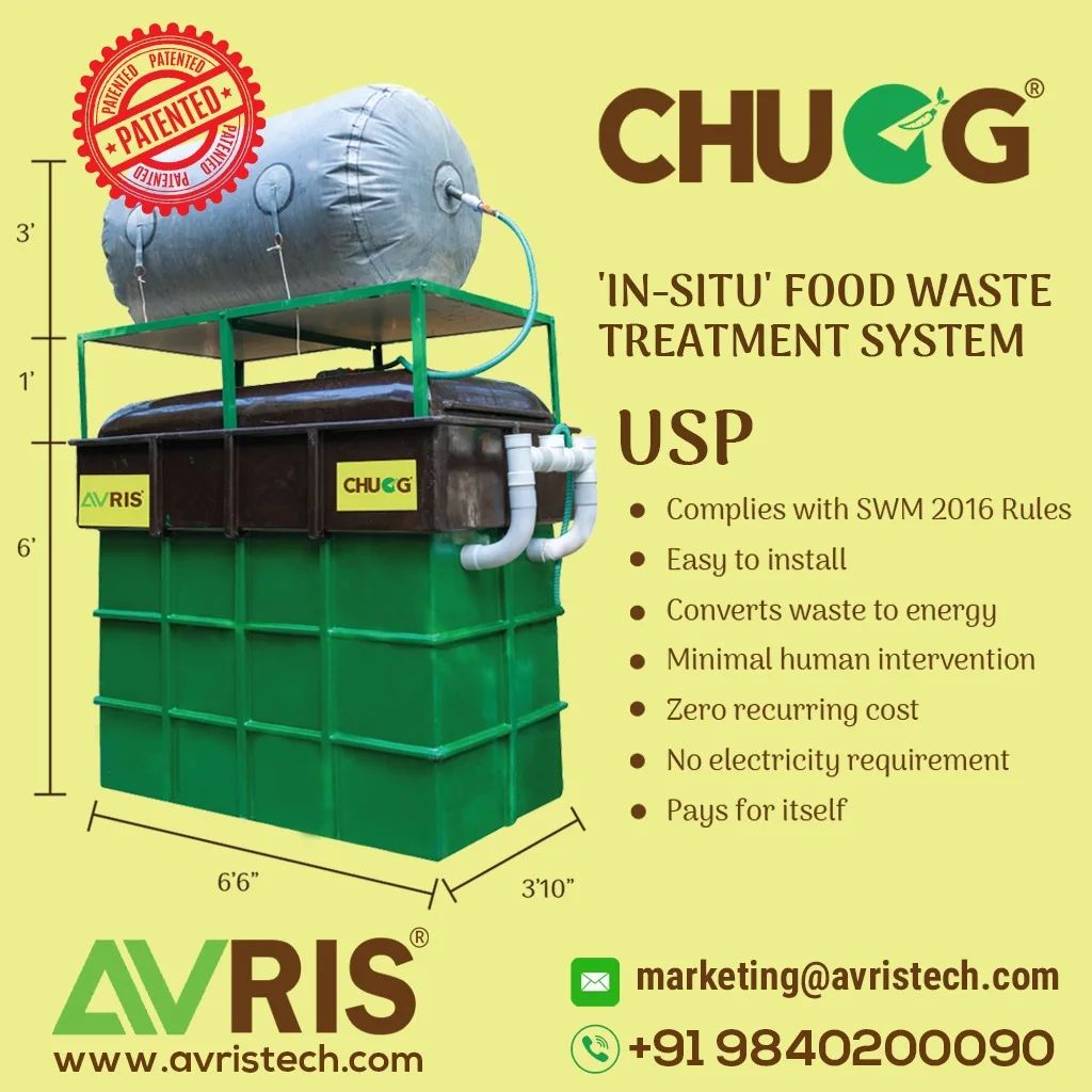 Biodigesters: A solution for Food waste problems – Avris Tech